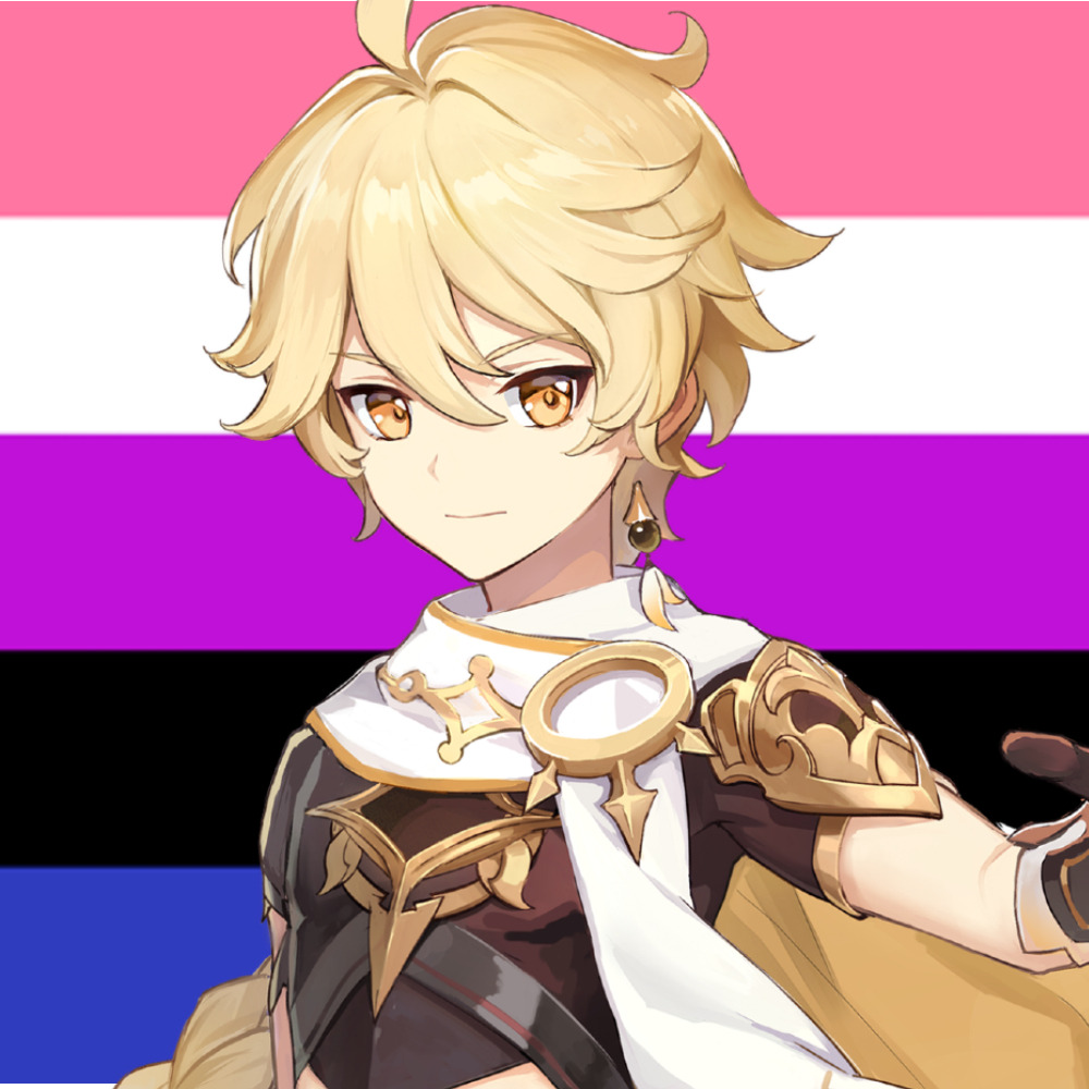 Cosmicuxbe ୨ Aether And Lumine Genderfluid Icons For Anon