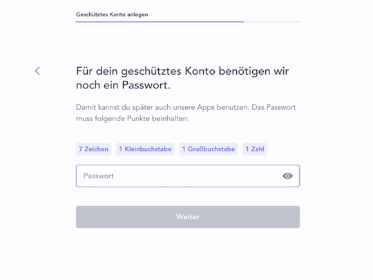 Collection Of Ux Ui Patterns In Motion — Password Validation