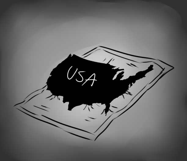 Your Best Friend Unfortunately The Usa Dying In A Glue Trap I Just Did My Taxes