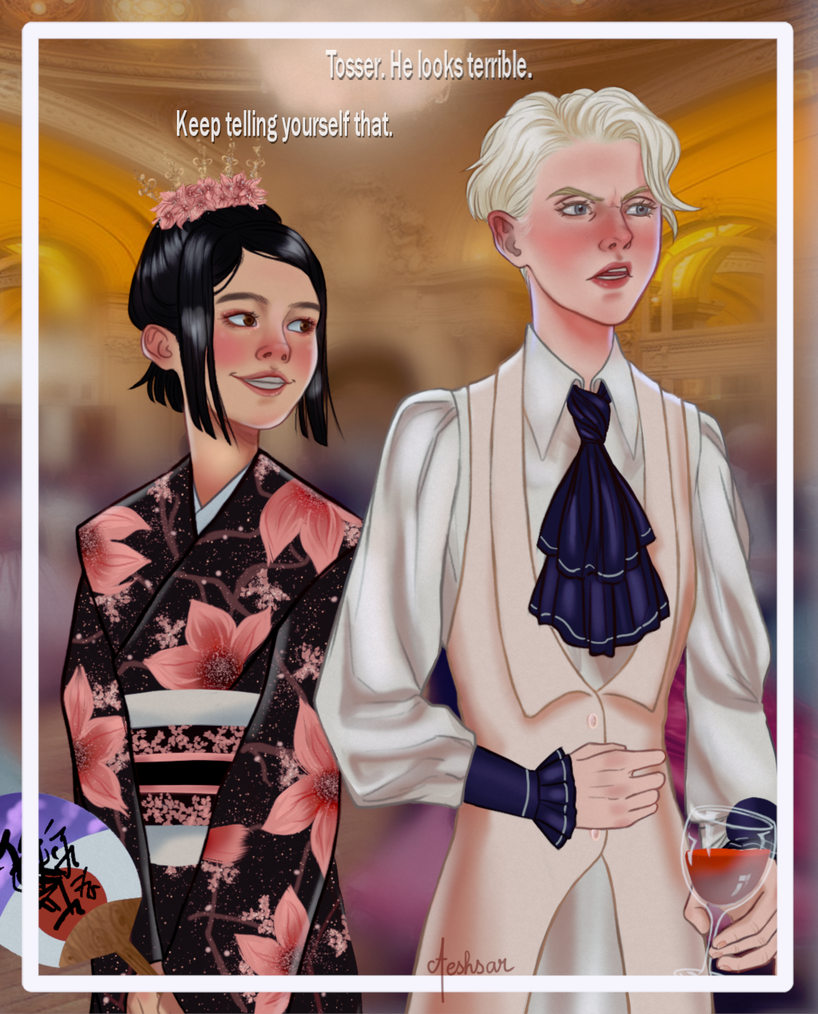 Pansy Parkinson And Draco Malfoy Yule Ball