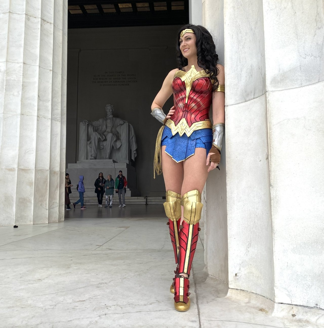Susie Creates Cosplay As Wonder Woman