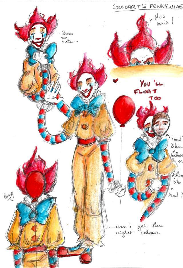 I Dreamt Of Coulsart ‘s Pennywise For No Reason So Instead Of Working