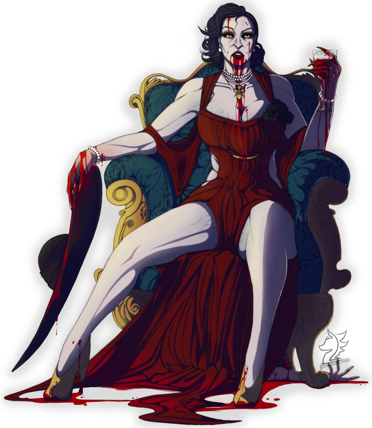 Lady Alcina Dimitrescu Tumblrviewer