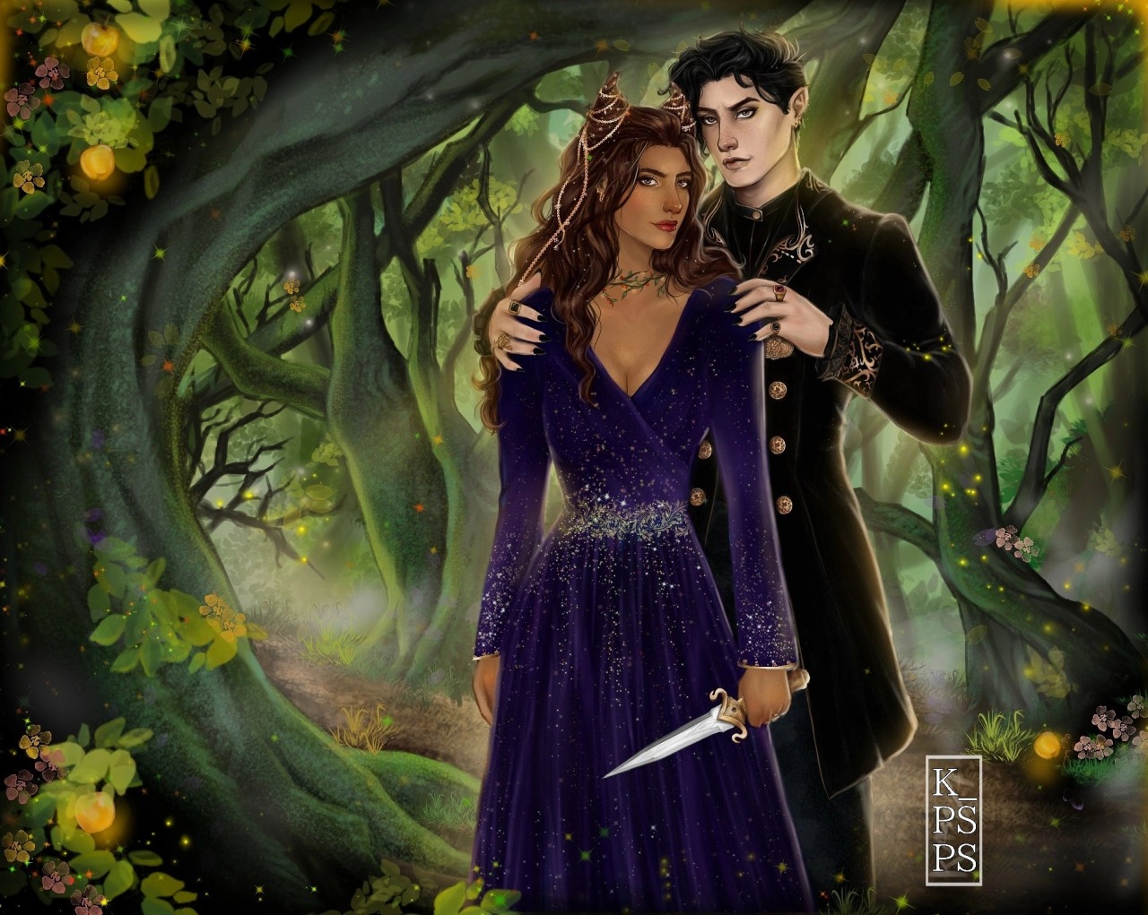 Tfota Fanart — Jude And Cardan By Crisol Crowling