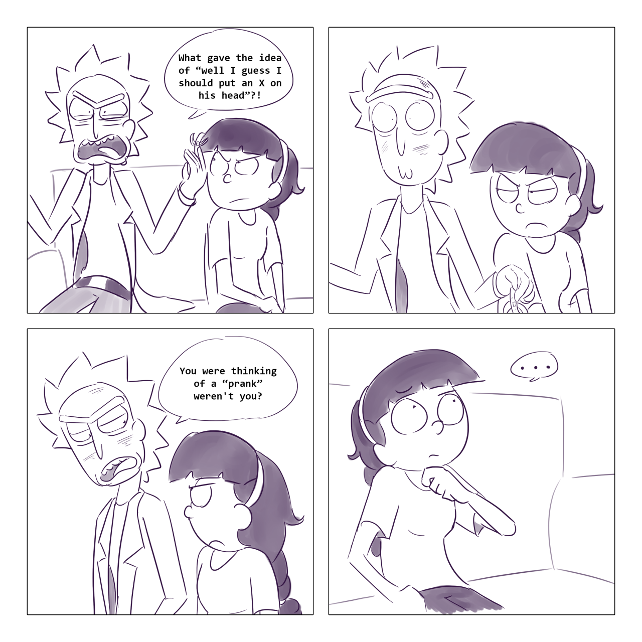 Rabble Rabble Rabble Rabble • Post Pocket Mortys Series Morticia
