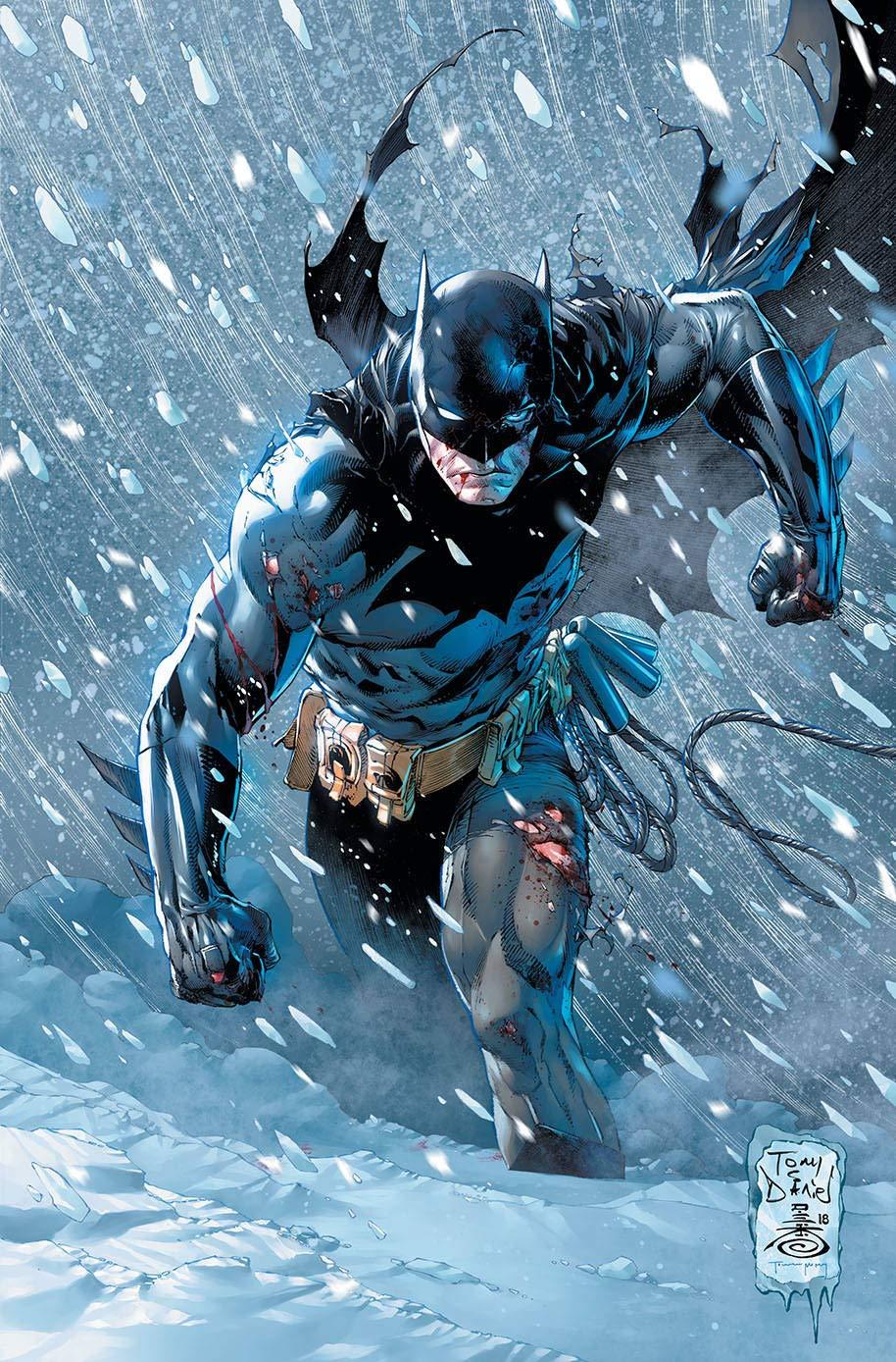 Batman Notes Batman Snow Awesome Batman 57 Cover By Tony