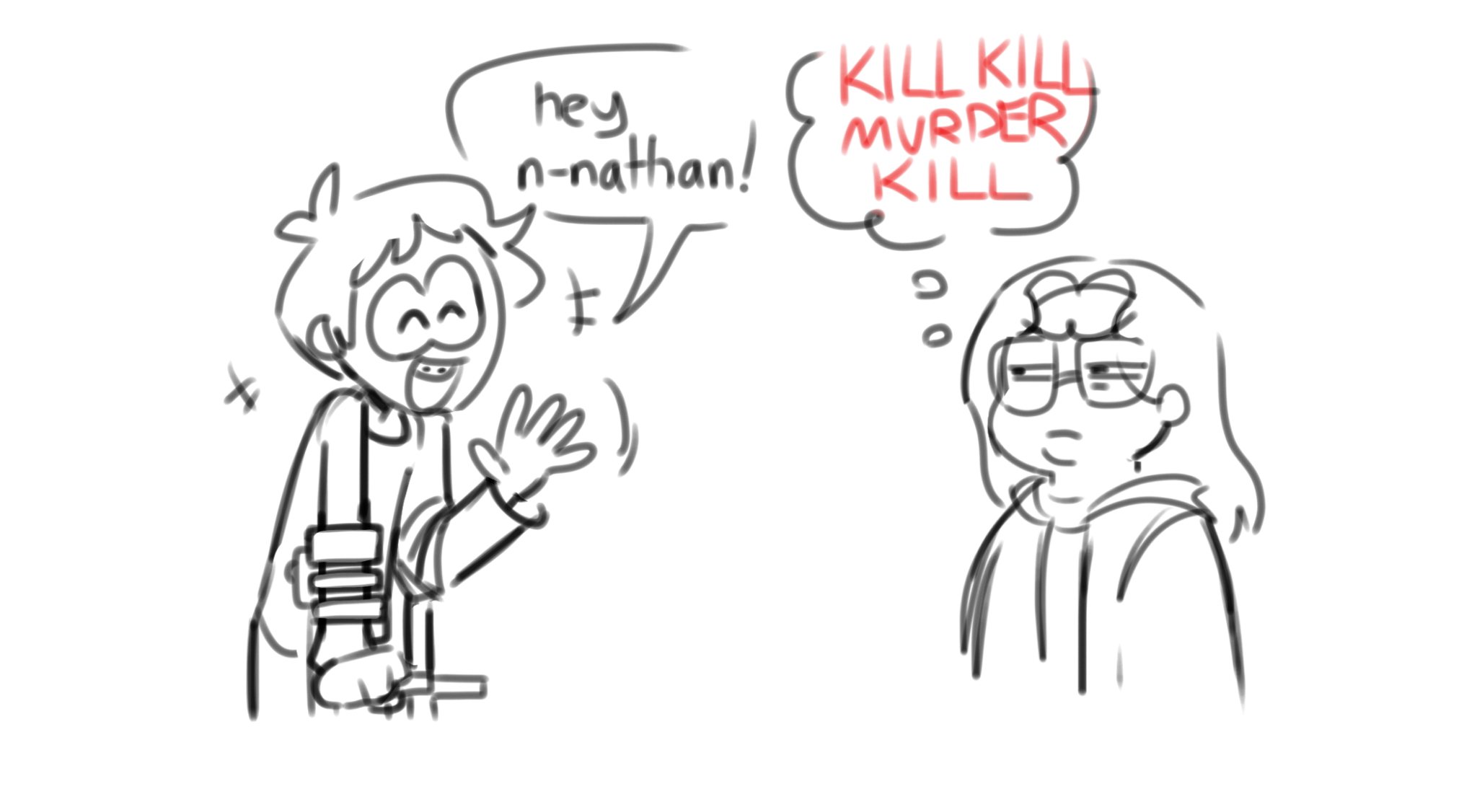 STABBER — Butters with a hello kitty plush :) STABBER — Butters with a hello kitty plush :)