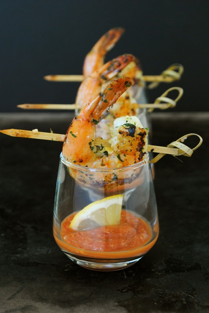 Grilled Shrimp Cocktail With Recipe Link Foodie Booty