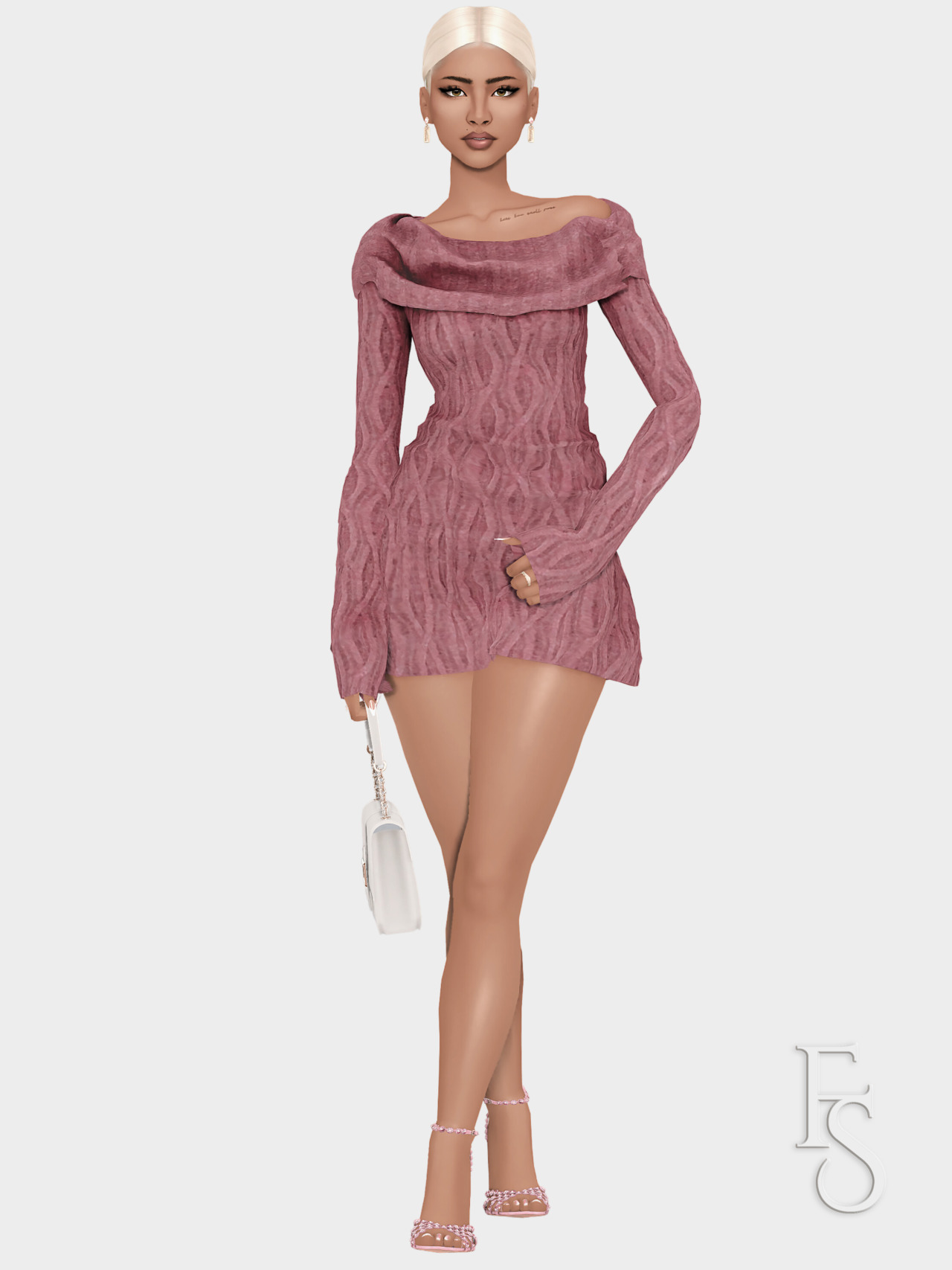 Night On The Town Lookbook ๐ 01 Purse Dress Stockings Heels 02 Dress And Pants Heels 03