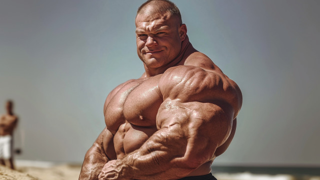 AI Bodybuilder For those of us who like fine AI Art bodybuilders – @muscletitanlover on Tumblr