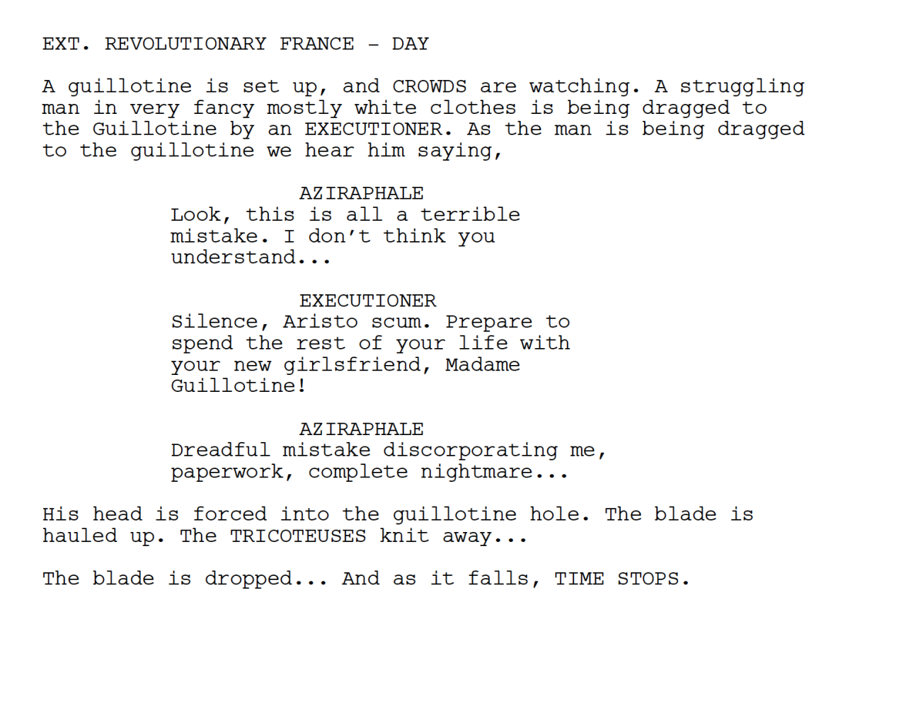 Neil Gaiman - A rewrite example Neil Gaiman - A rewrite example