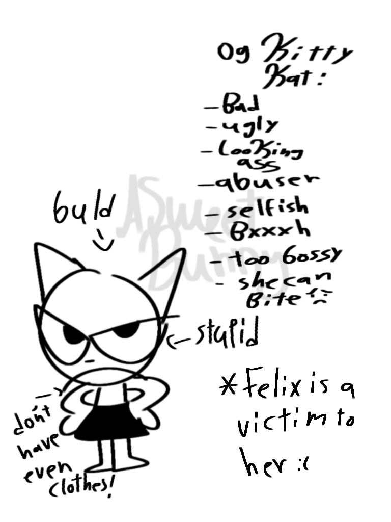 The Definite Between Og Kitty Kat And My Kitty Kat 3 Asweetbunny On Tumblr