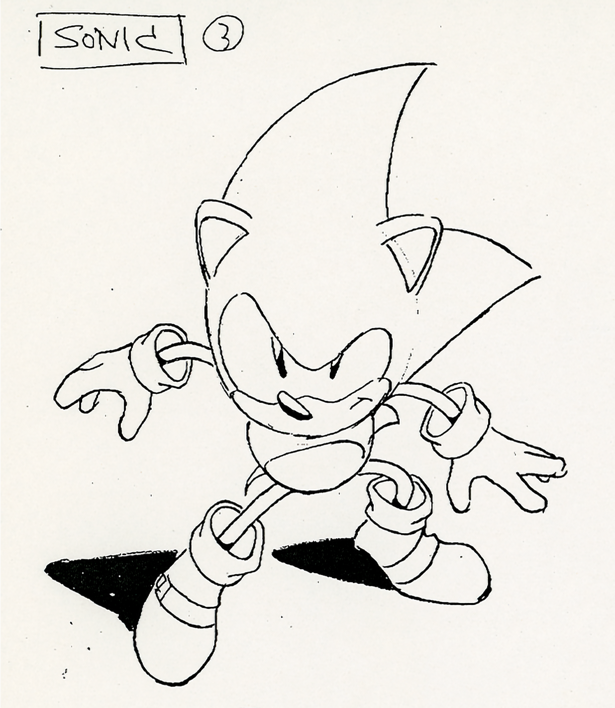 Sonic Artwork Defining The Look Of The Fmv Sonic The Hedgeblog