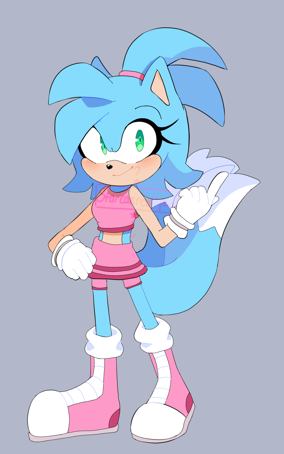 Snt Sonic Oc Girl