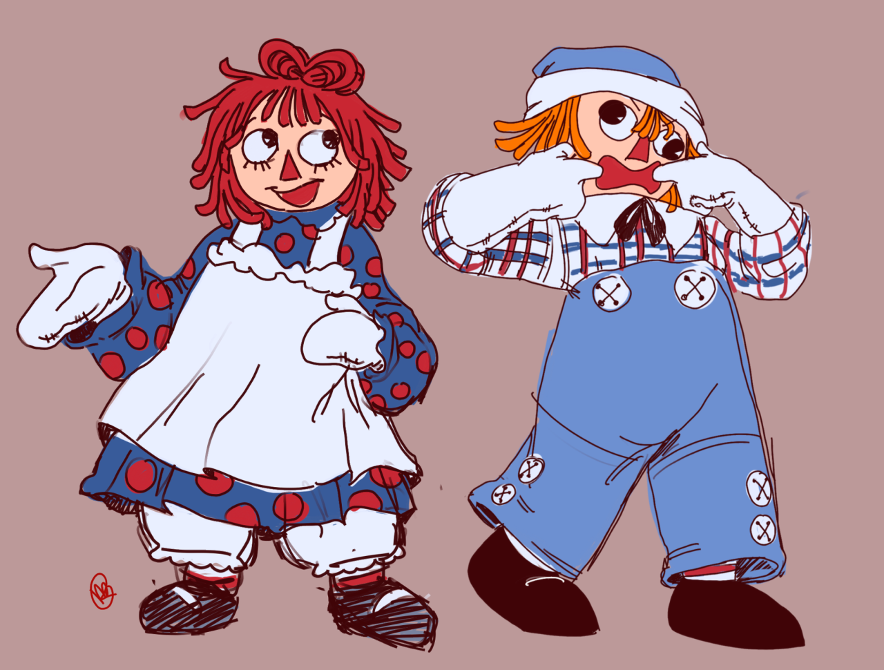 Raggedy Ann And Andy By Boopmania On Deviantart Atelier Yuwaciaojp