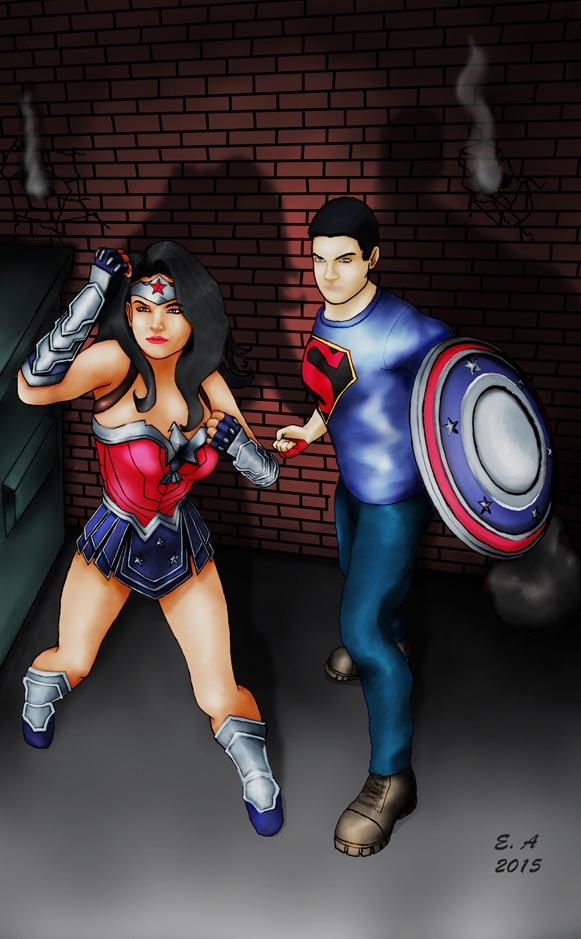 Hell Yeah Superman N Wonder Woman