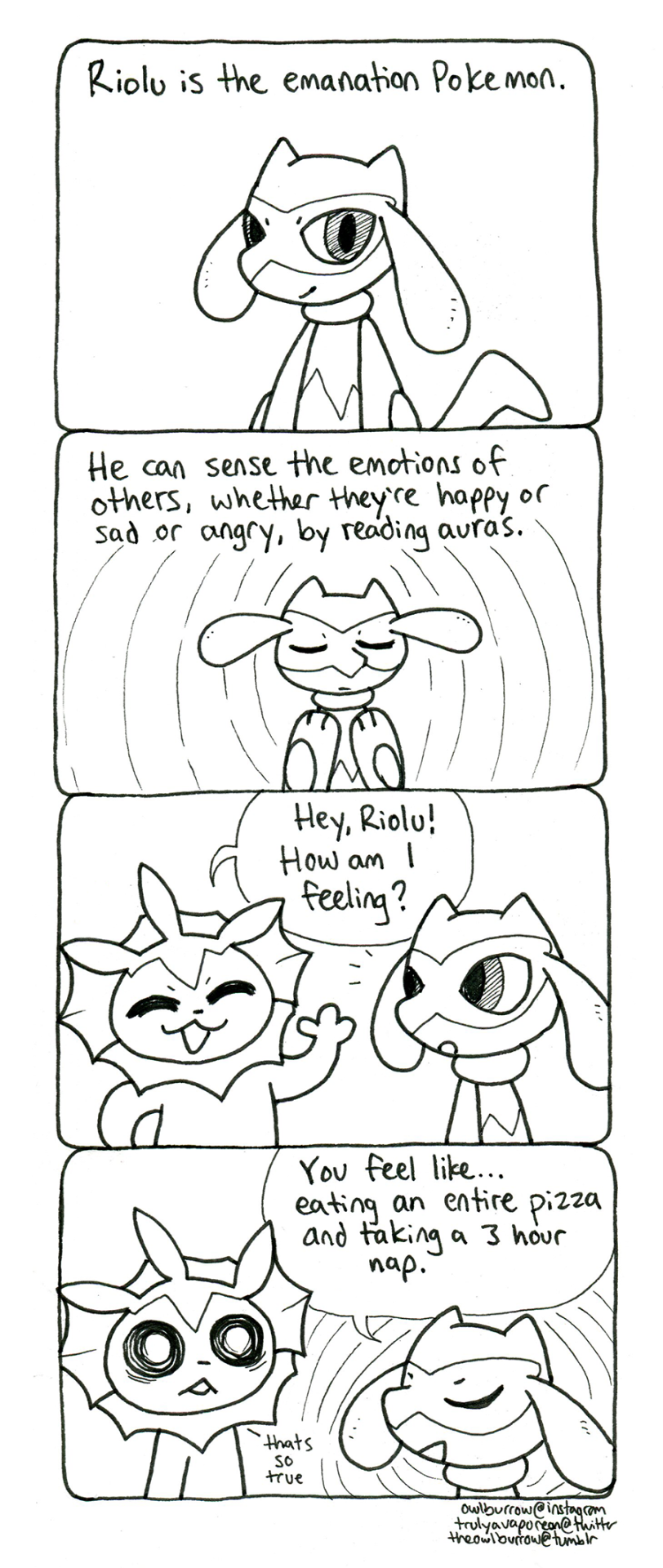 Pokemon Riolu Comics