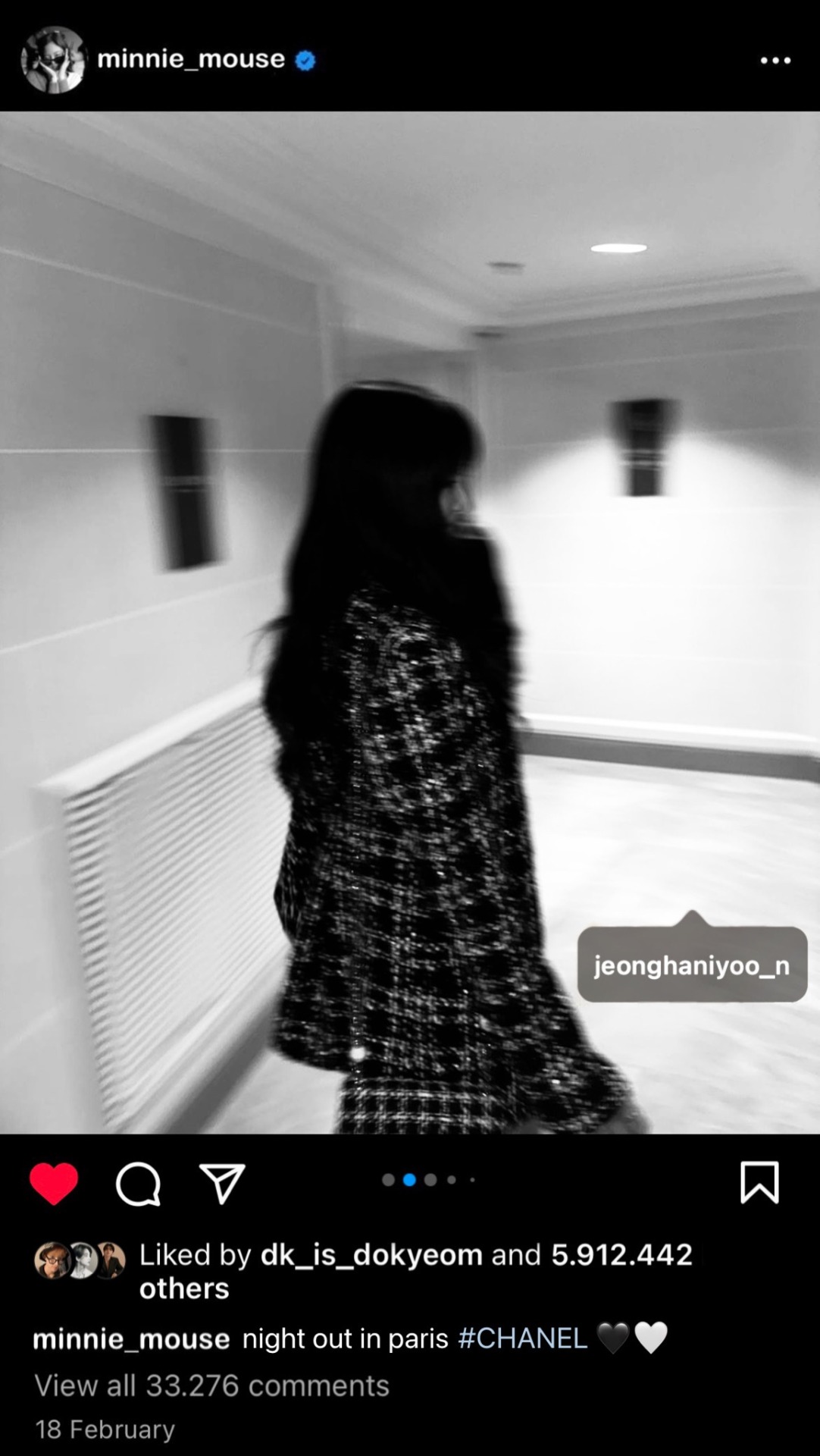🌷minnie Instagram 230211