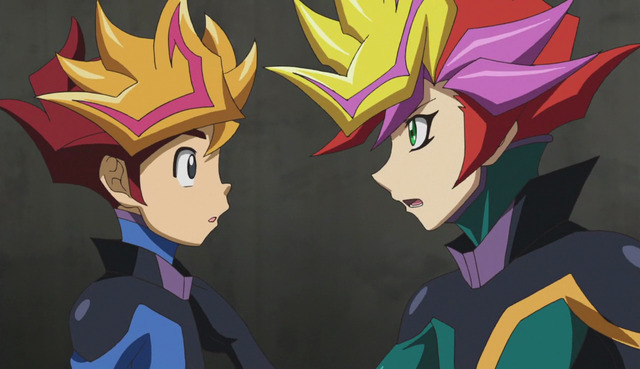 Mini Playmaker appearing with other characters (VRAINS Episode 33 ... Mini Playmaker appearing with other characters (VRAINS Episode 33 ...