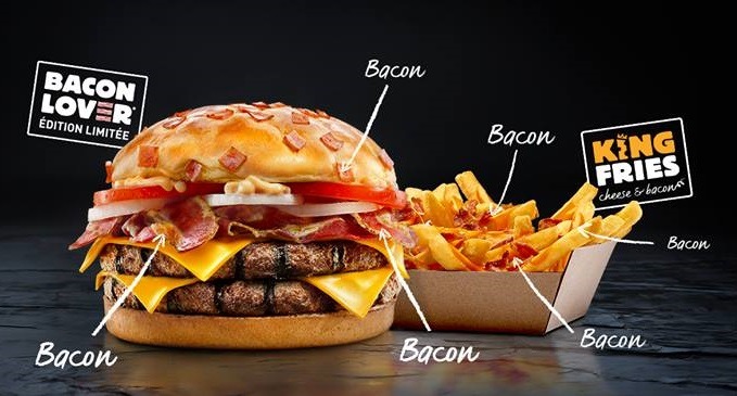 Bacon Lover King Fries De Burger King Bouffar 3000