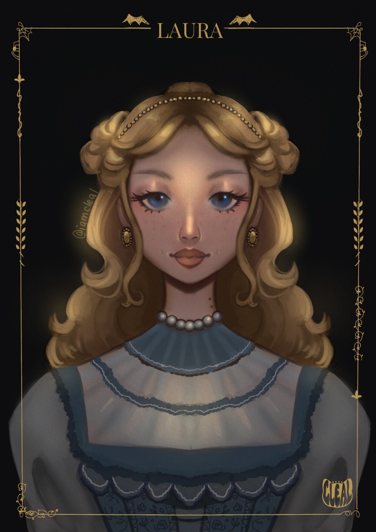 Cleal Carmilla Karnstein And Laura Book Fanart 🖤