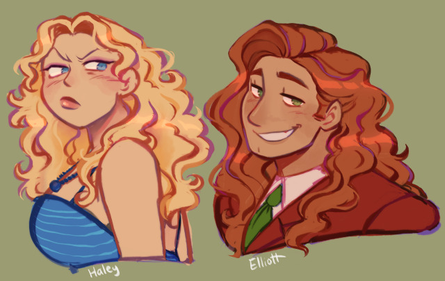 Hams Corner On Tumblr Haley And Elliott From Stardew Valley I Think They R Pretty