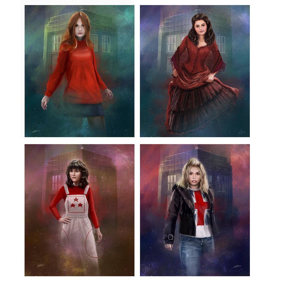 Andy Fairhurst Art — ‘women Of Who I Did These Back In 2013 As