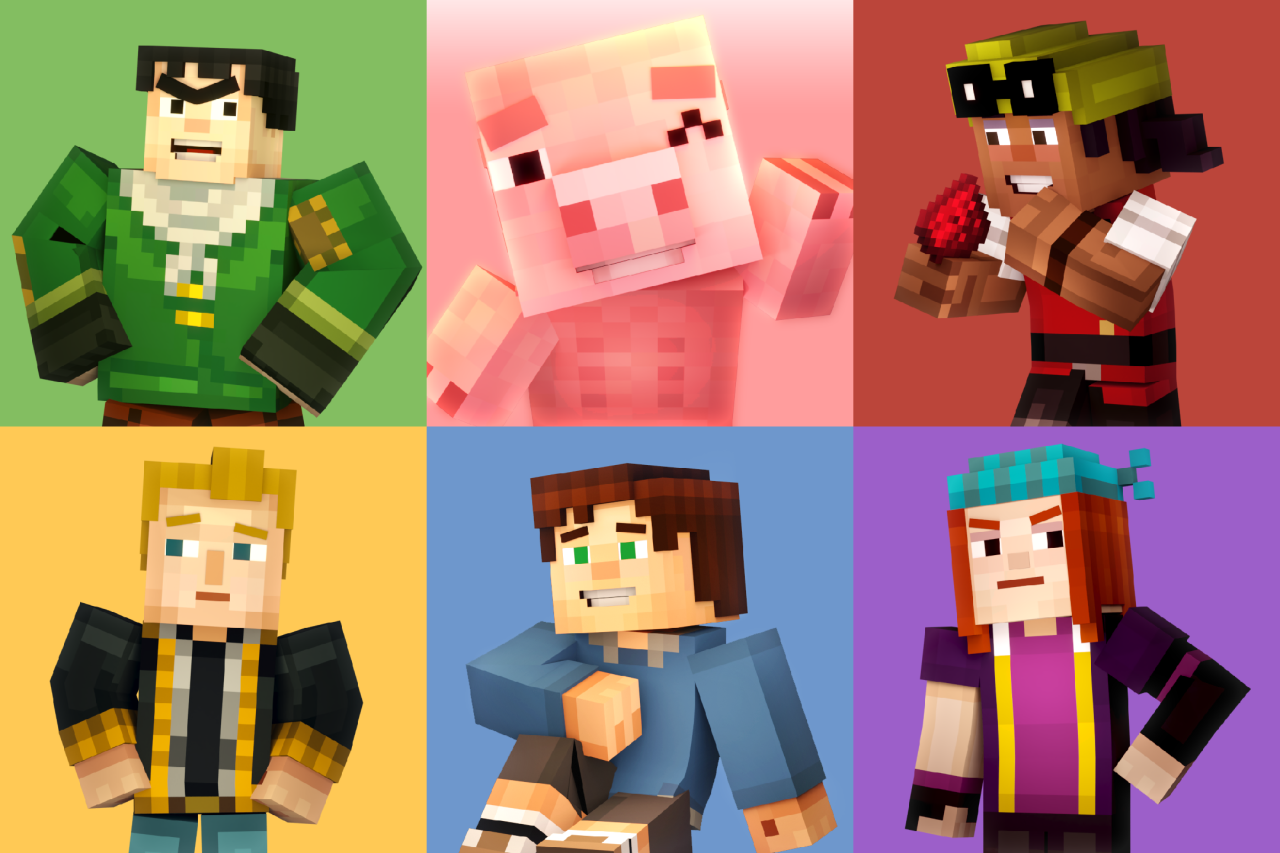 Minecraft Story Mode The Remake — Minecraft Story Mode The Animated Series