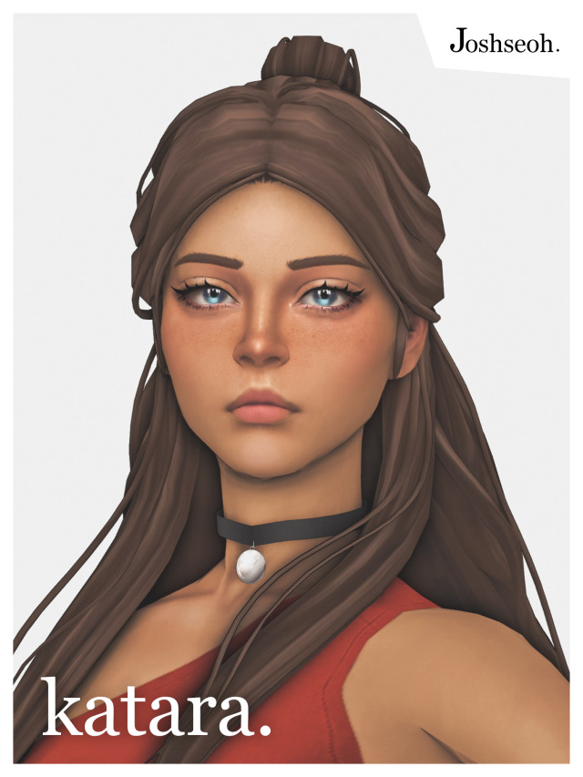 Katara Hair – @joshseoh on Tumblr