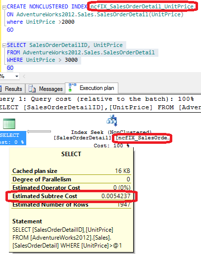 Sql Server Filtered Indexes Miloš Čalija