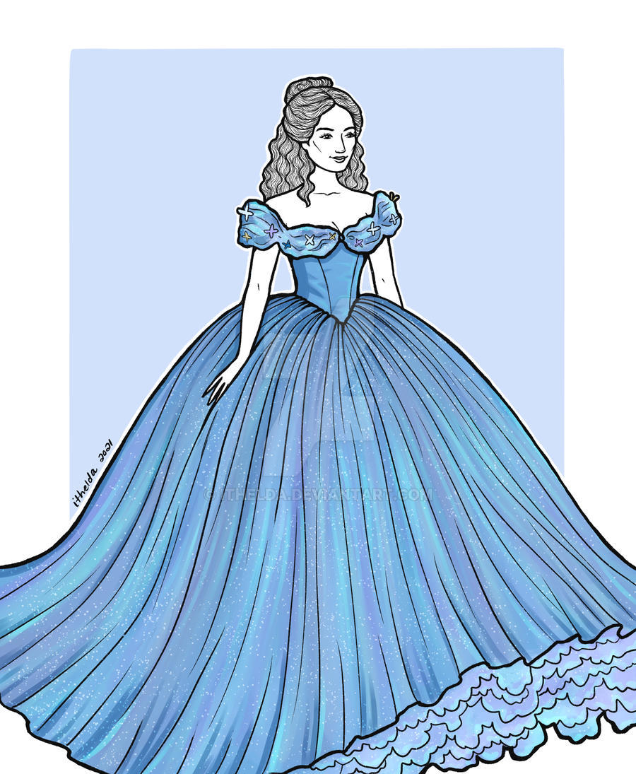 Favorite Movie Dress No20 Cinderellas Ballgown Ithelda Art