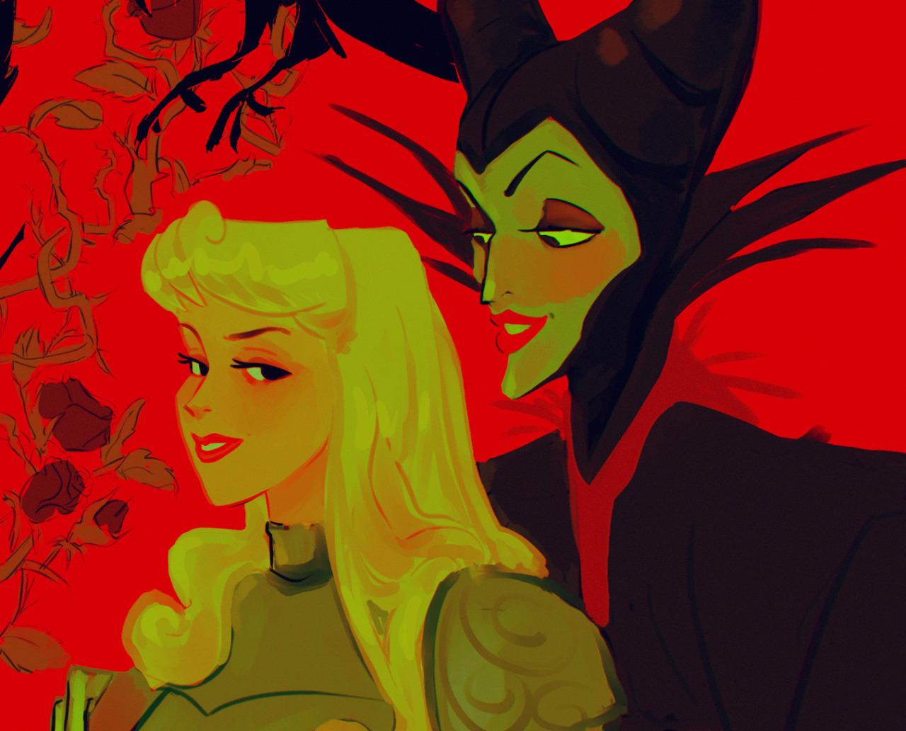 Maleficent X Aurora On Tumblr