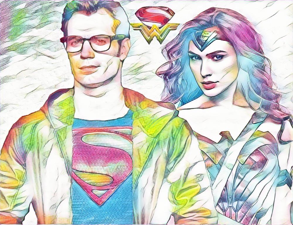Hell Yeah Superman N Wonder Woman • The Power Couple Clark And Diana