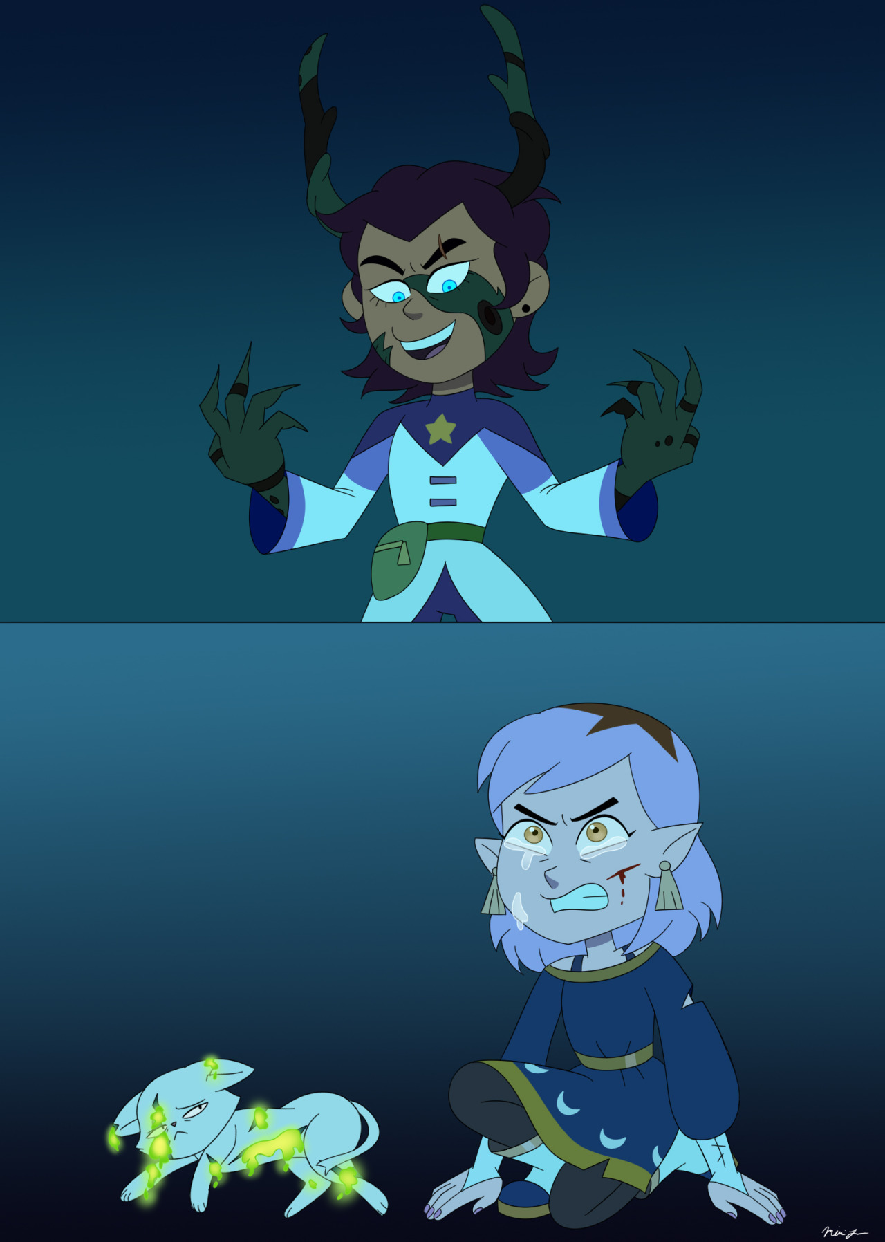 Got A Really Fun Commission From Blazer333 Who Asked For A What If” Situation In Which Belos