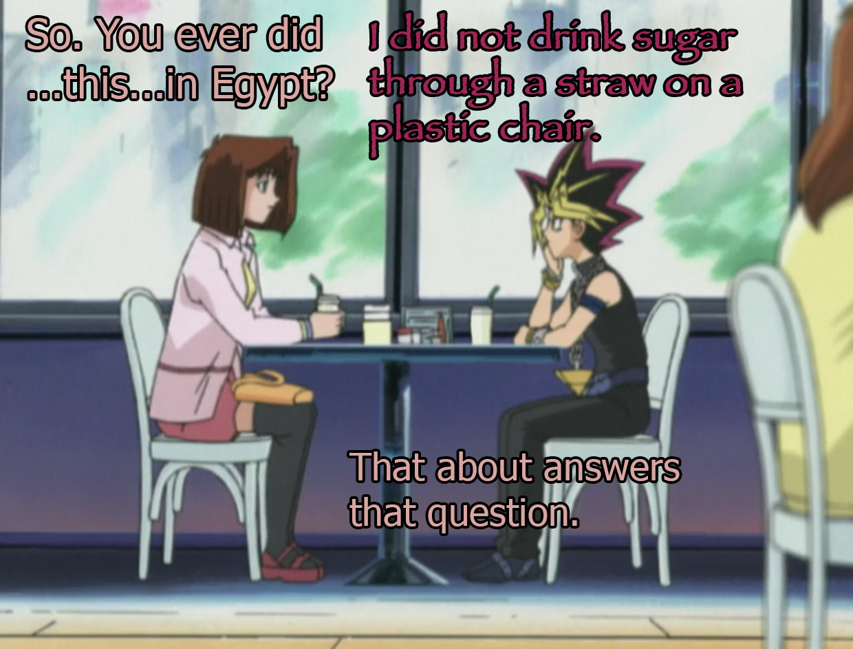 Yugi And Tea Making Out
