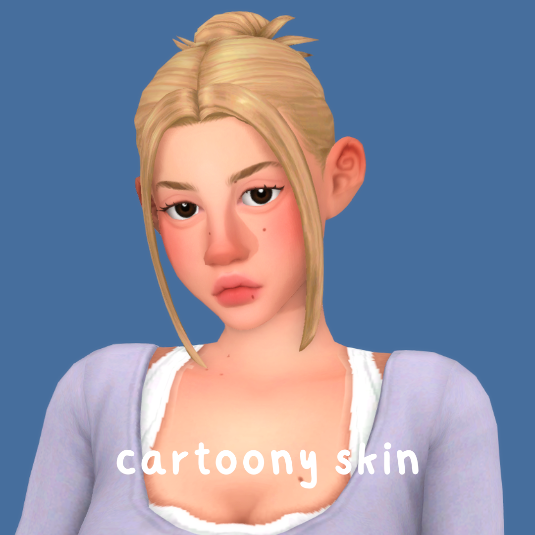 Somewhereinstrangetown Cartoony Skin