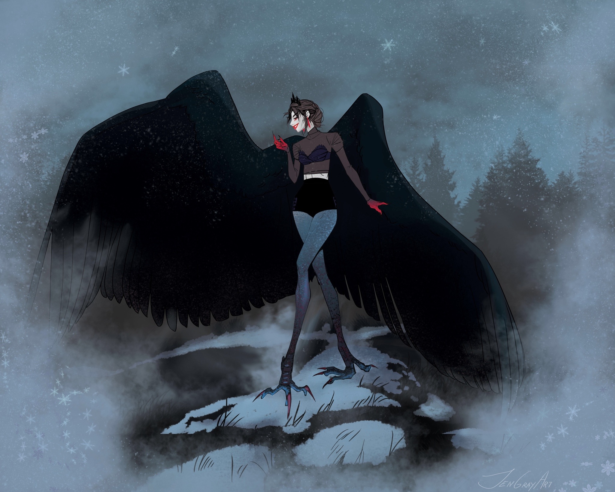 Harpy Oc On Tumblr