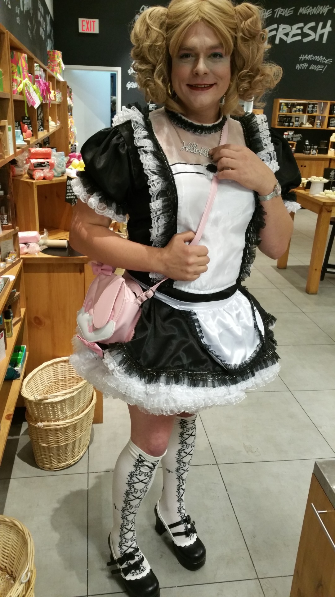 Ashleys Sissy Engine — Exposed Sissies The Girls At The Cosmetic Shop