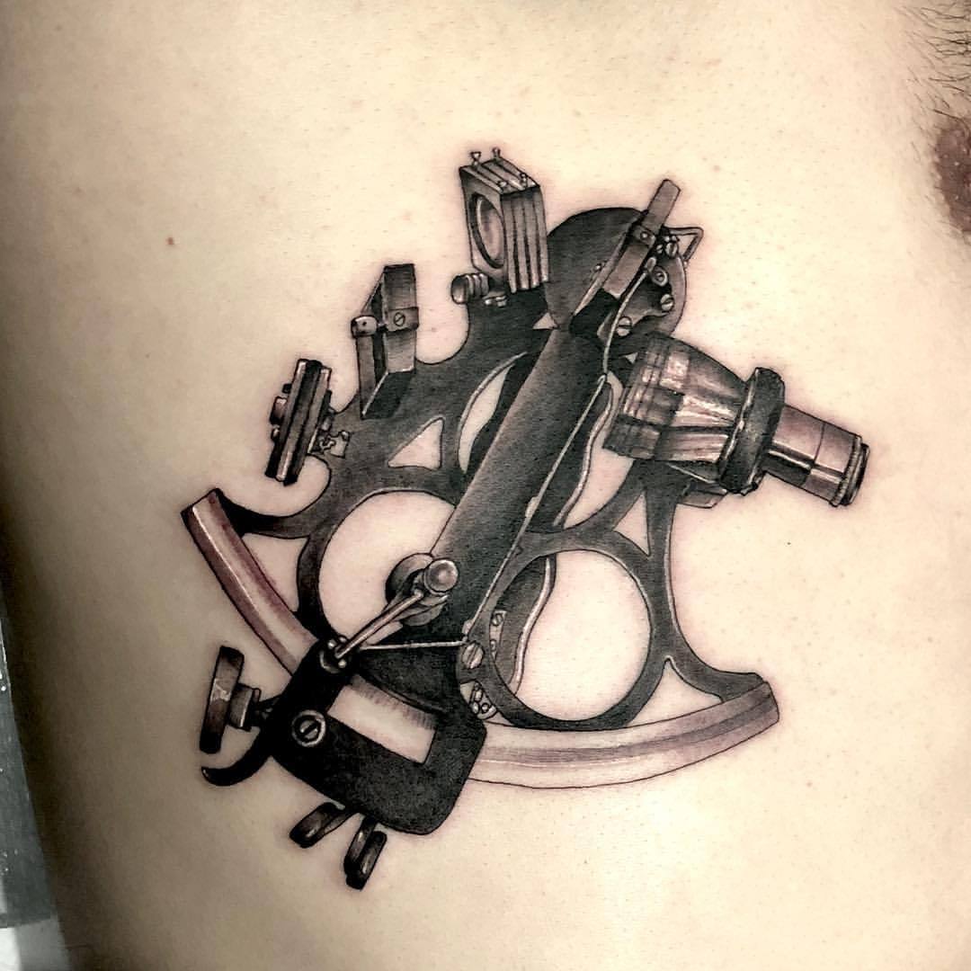 Sextant Tattoo