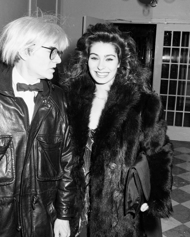 Andy Warhol And Dolly Fox Photographed At An Event Eclectic Vibes