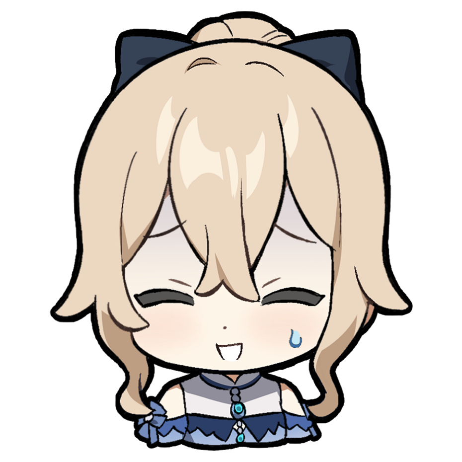 Welcome To My Lil Blog Genshin Stickers 14 Jean