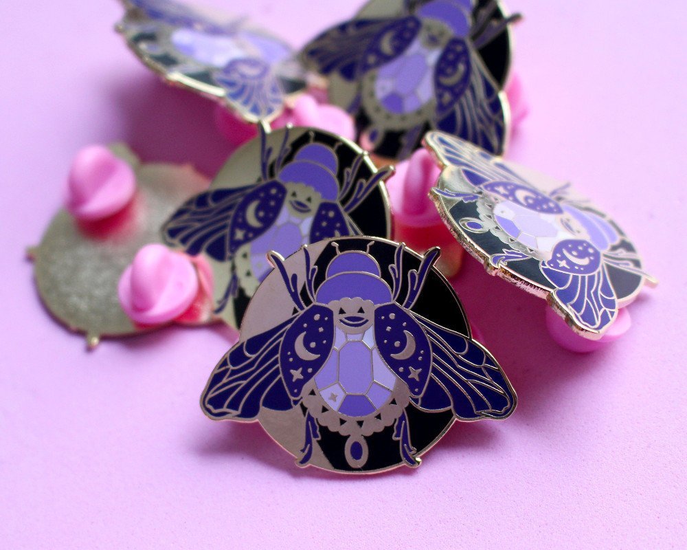 Enamel Pins Glitter Punk On Etsy See Our Etsy