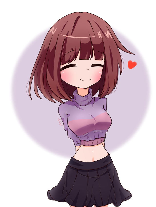 Frisk Horrortale Nuvexs Style This Is My T For Nuvex Tooi Really Like This Is Cutest
