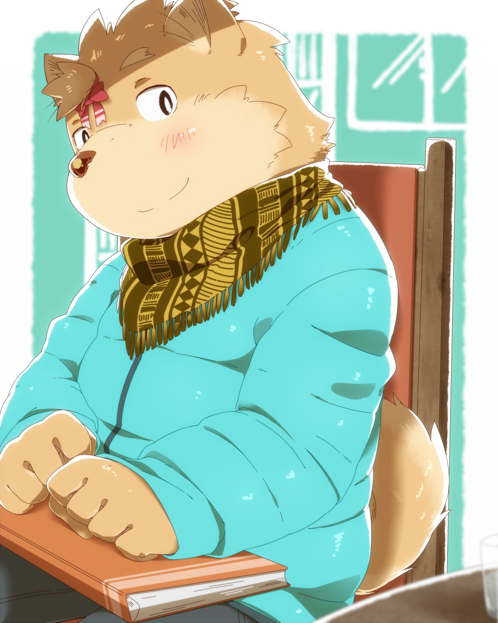The Big Imageboard Tbib 2014 4 5 Anthro Blush Bottomwear Brown Body