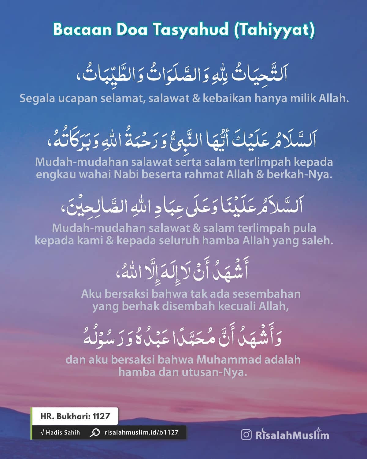 Bacaan tasyahud awal dan akhir yang shahih - lasopaflow Bacaan tasyahud awal dan akhir yang shahih - lasopaflow
