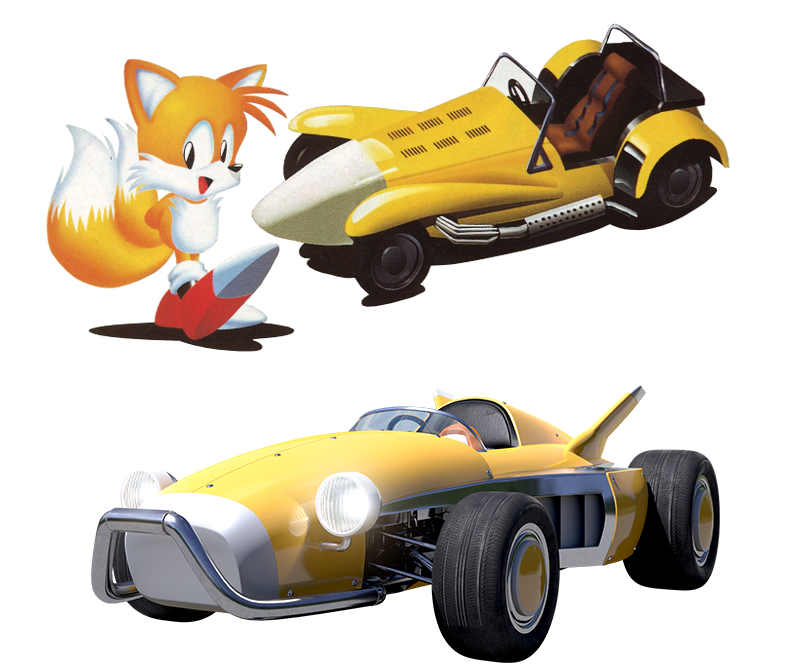 Strange Isnt It In Sonic Drift 2 Team Sonic Racing And To A