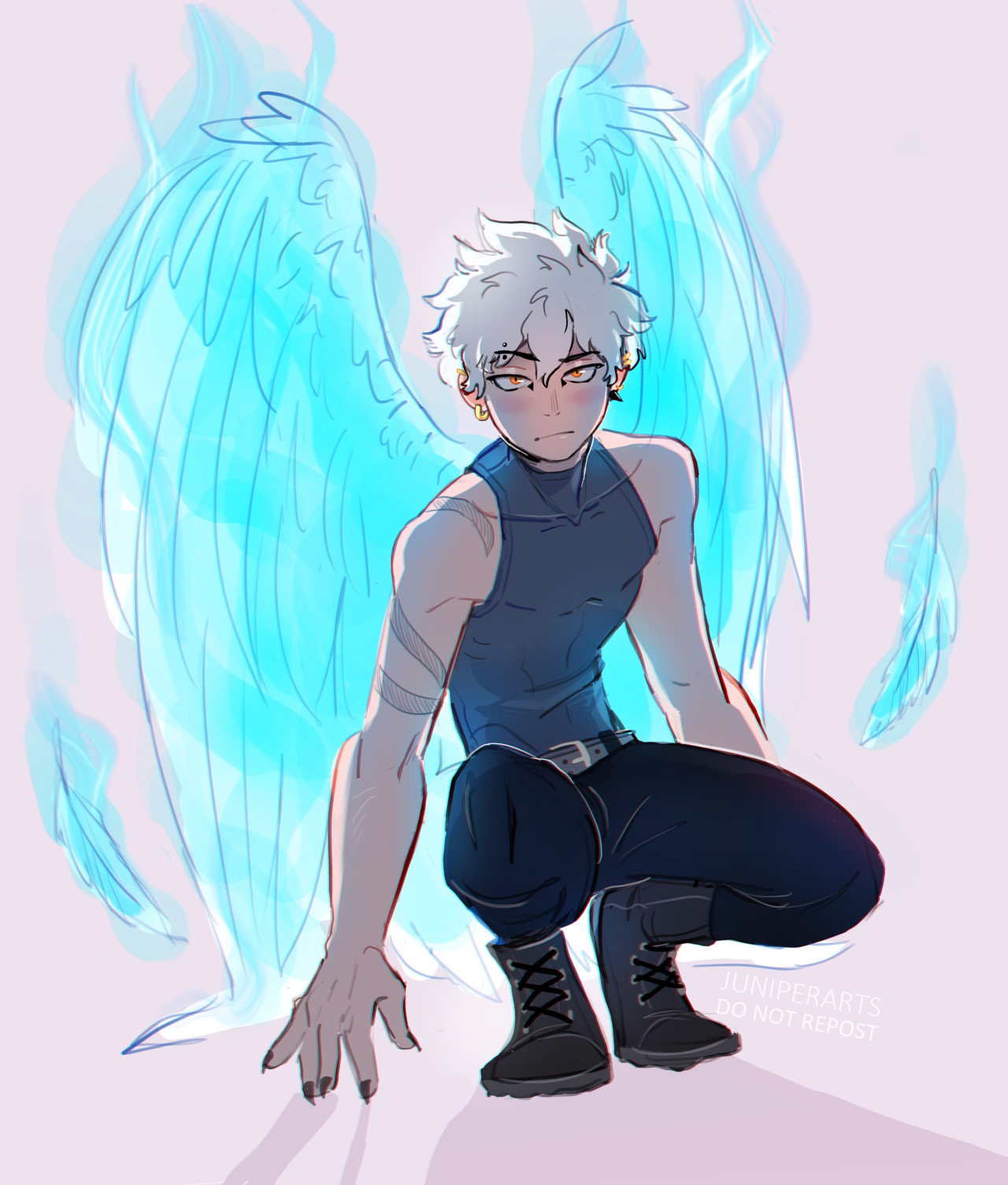 Hannshines — Juniperarts I Wanted To See What My Oc