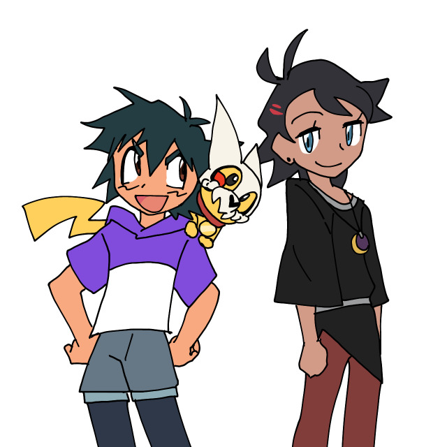 Ash As Luz And Goh As Amity Please 😭😭😭 Ask Ash And Goh On Tumblr
