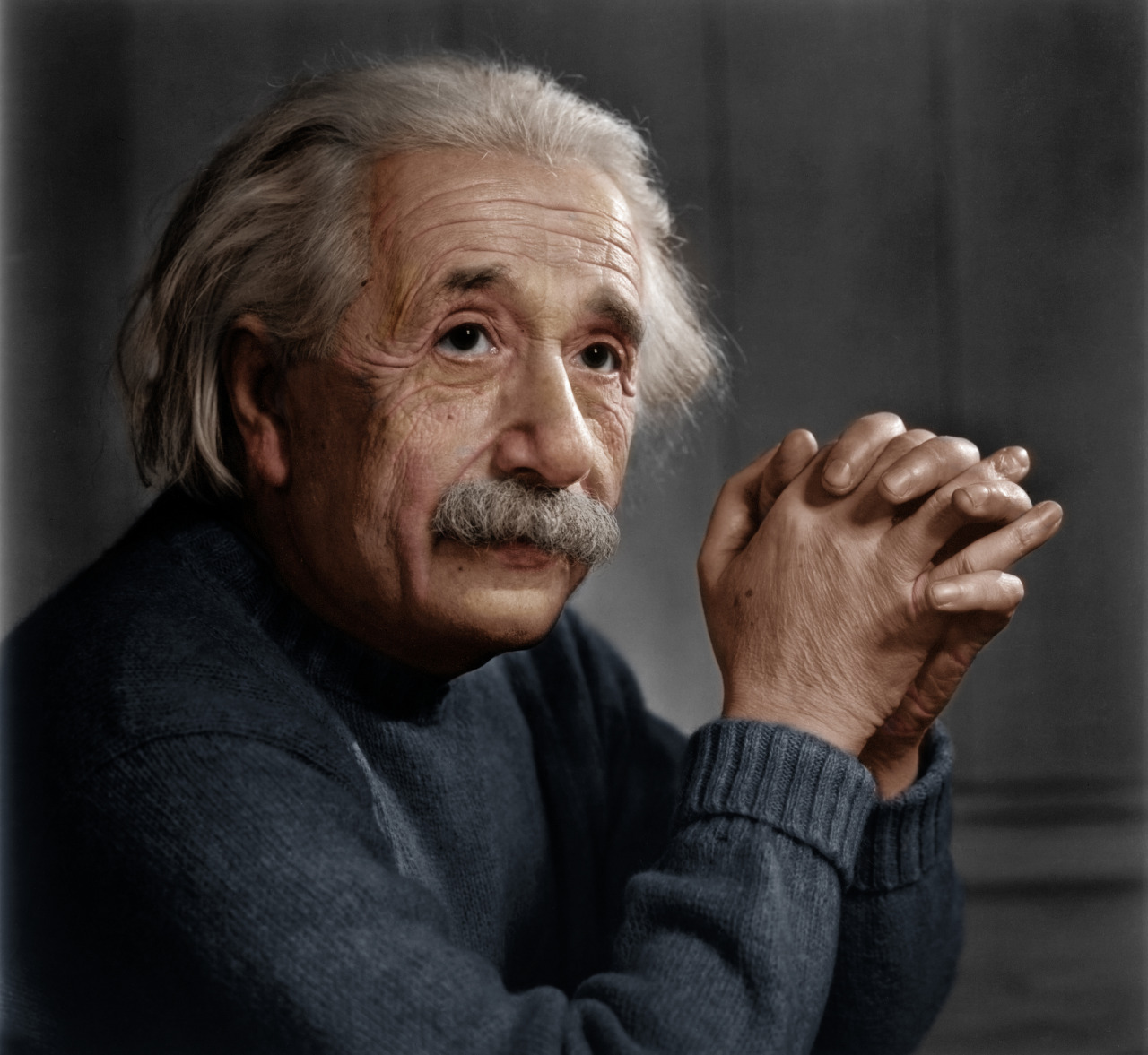Quistax — Albert Einstein colorized by zuzahin Quistax — Albert Einstein colorized by zuzahin