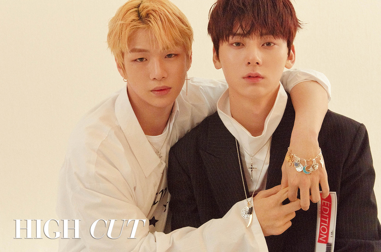 Kang Daniel Hwang Minhyun Wanna One High Cut Korean Photoshoots